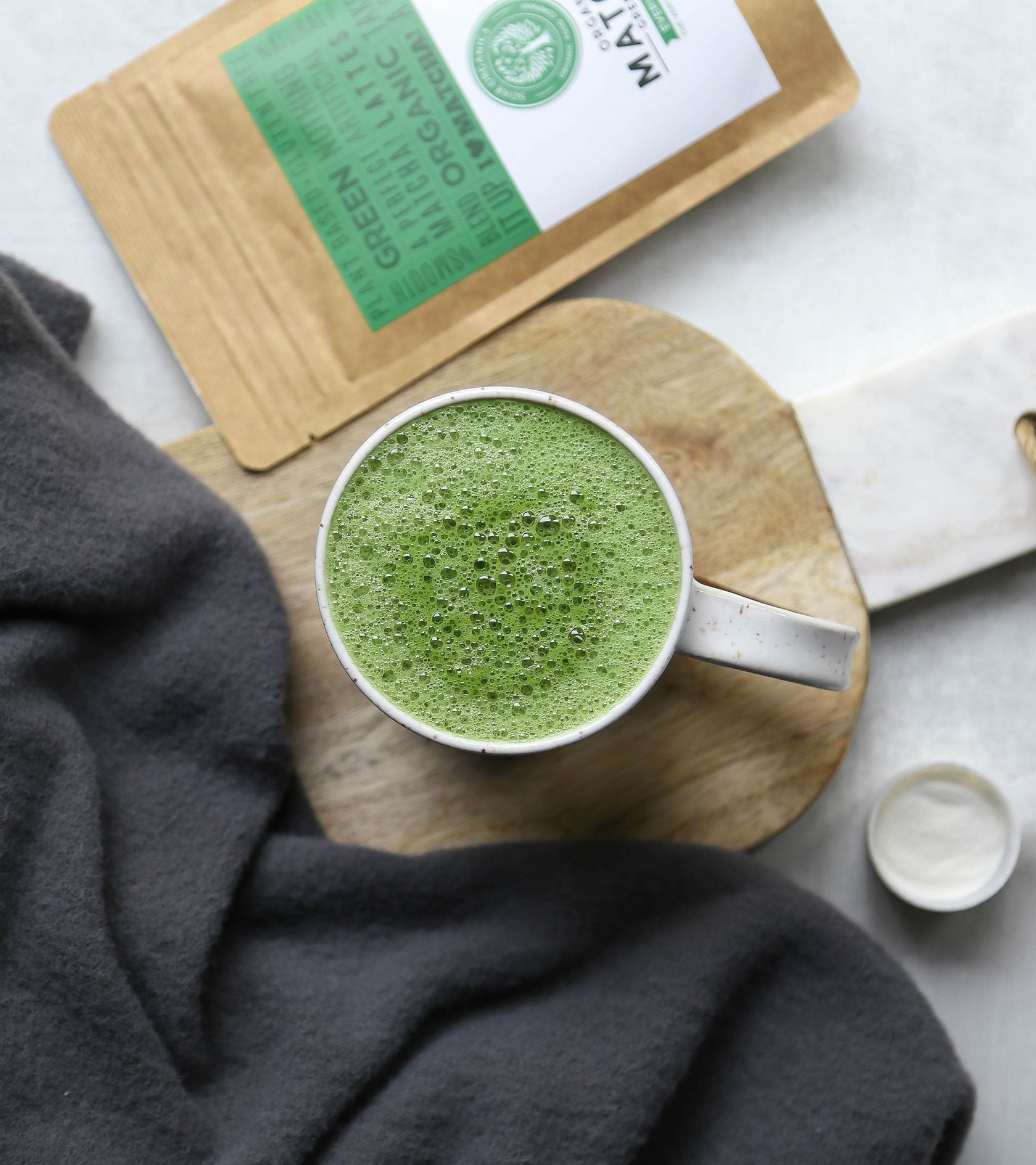 Matcha Collagen Latte Recipe | Soar Organics